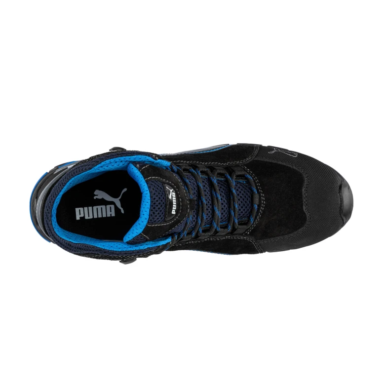 Zapatos de seguridad Puma Rio Black Mid S3 SRC 632250